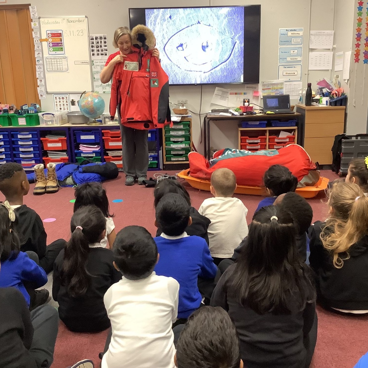 Thorpe Primary Academy - POLAR EXPLORER VISITS THORPE PRIMARY